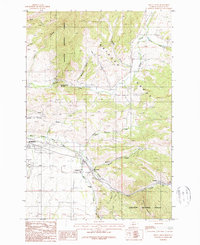 Hi-Res Interactive Map of Kelly Creek, Gallatin County, MT in 1987 | Pastmaps